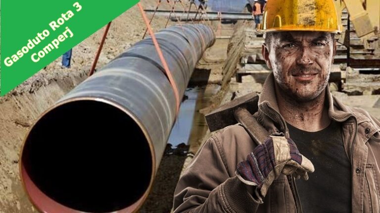 Obras do Gasoduto Rota 3 do Comperj foram liberadas pela ANP