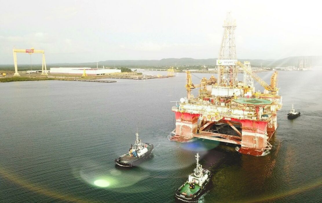 Sonda da Ocyan deixa estaleiro rumo ao RJ para contrato Petrobras
