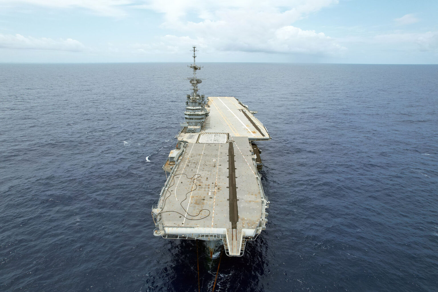 Former Navy aircraft carrier sunk, taking with it several unresolved ...