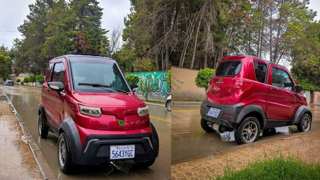 Pequeno, mas poderoso! Esse carro elétrico compacto e barato leva até ...