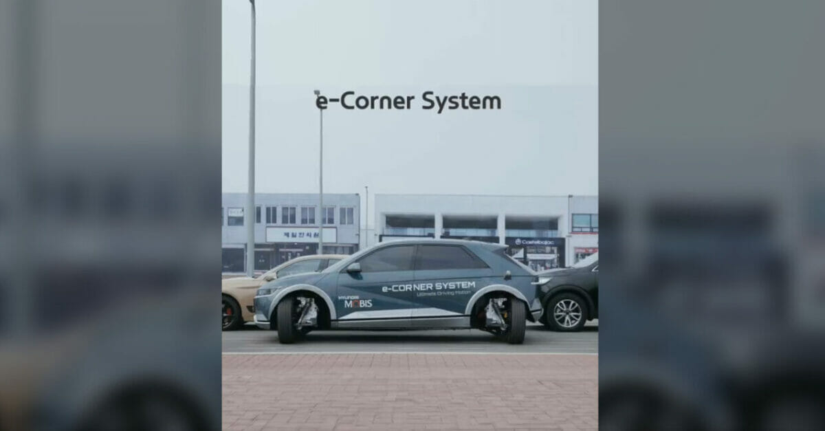 Goodbye beacon: Hyundai presents eCorner technology