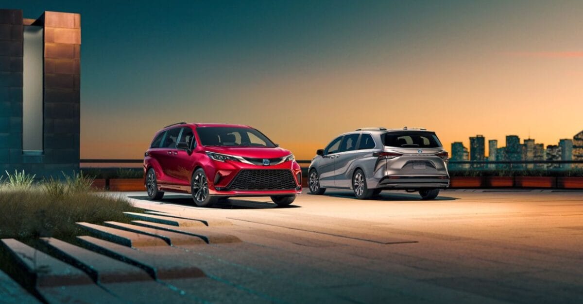Toyota Sienna XSE 2023 é híbrida, a minivan americana exclusiva de 7 ...
