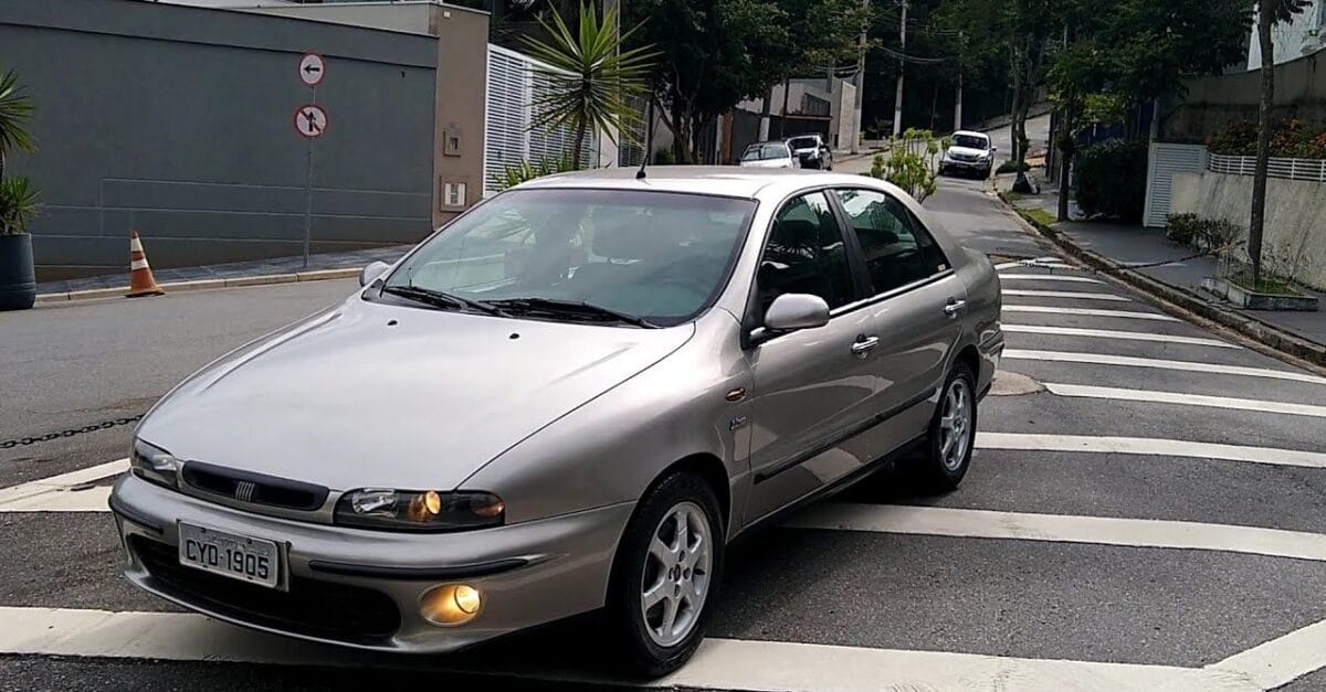 Chega de carros novos! Conheça de verdade o Fiat Marea 5 cilindros ...