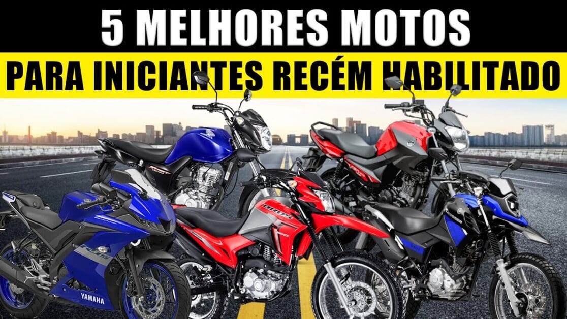 5 motos perfeitas para recém-habilitados perderem o medo de pilotar ...