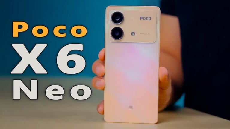 POCO X6 Neo: O novo lançamento da POCO chega ao mercado com design ...