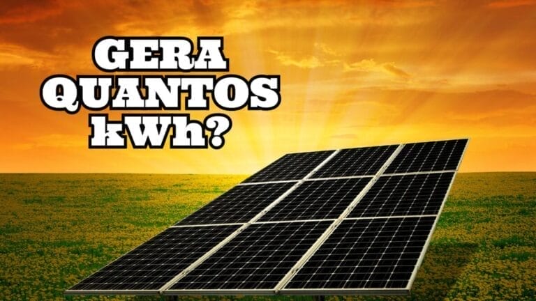 Capacidade de geração de energia solar de uma placa solar de 665W e ...