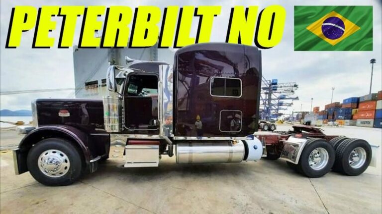 Novo Peterbilt 389 Lendário no Brasil! Caminhão dos EUA no Brasil tem ...