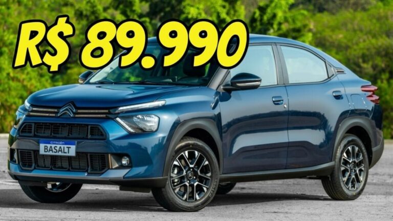 Por menos de R$ 90 mil reais, Citroën Basalt 2025 chega ao Brasil como ...