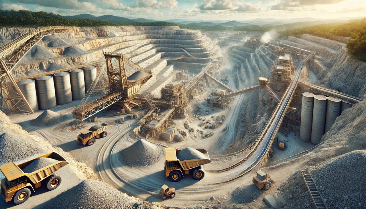 Brasil possui colossal mineradora de calcário com capacidade de 1,8 ...