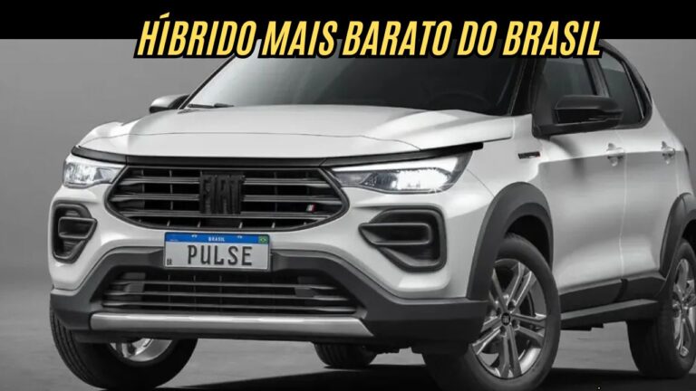 Fiat Pulse híbrido 2025: o híbrido mais barato do Brasil com até 130 ...