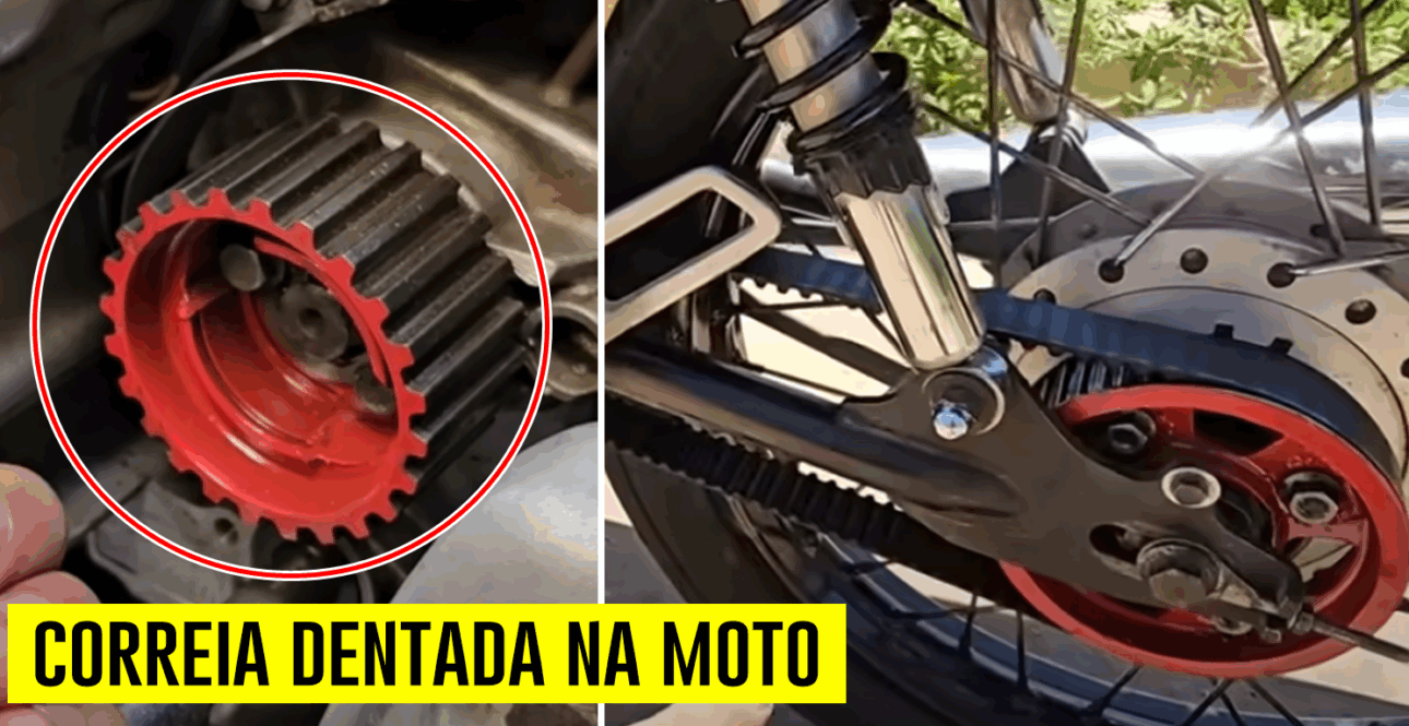 Moto com correia dentada de CARRO no lugar da CORRENTE - CPG Click ...