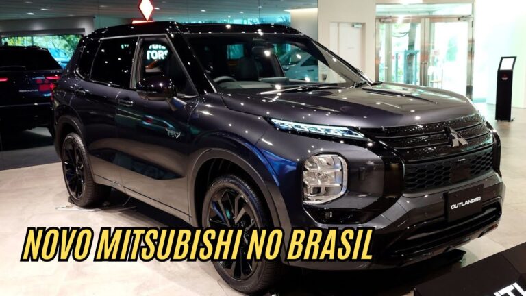 Mitsubishi surpreende: novo híbrido no Brasil chega em 2025 com 302 cv ...
