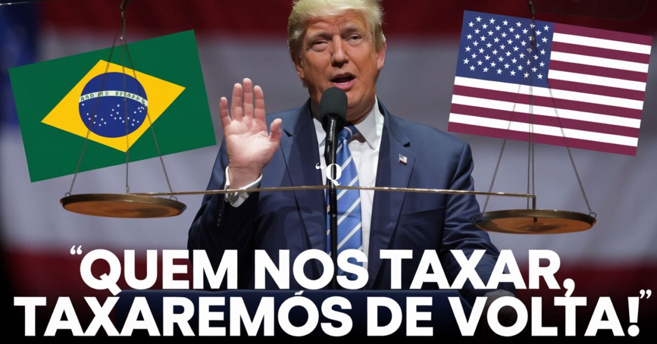 Trump quer taxar o Brasil! Presidente eleito dos Estados Unidos anuncia ...