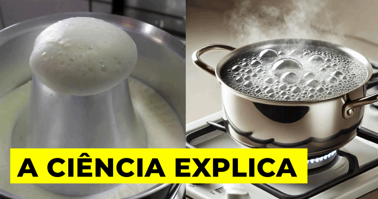 Entenda os processos físicos e químicos que explicam por que a água não ...