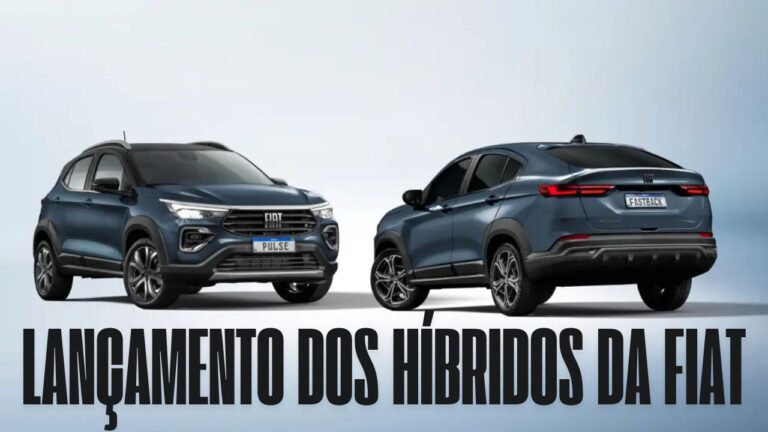 Fiat lança primeiros híbridos no Brasil com consumo de até 13 km/l ...