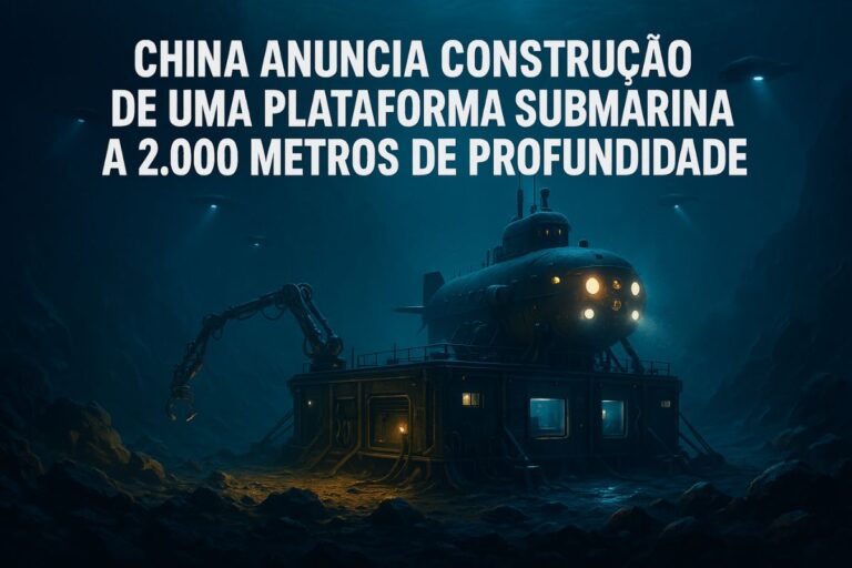 China anuncia construção de uma plataforma submarina a 2.000 metros de ...