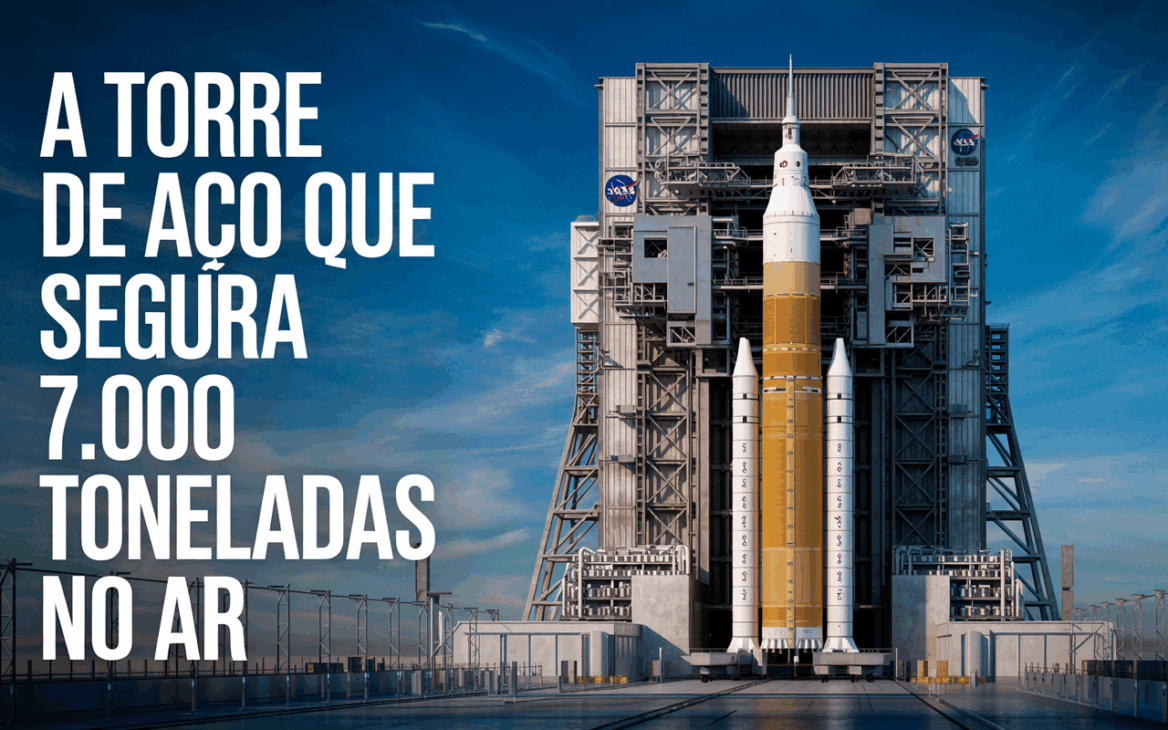 Conheça a torre de aço que segura 7.000 toneladas no ar: o elevador ...