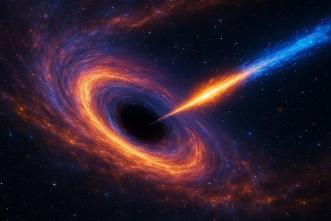 Buraco negro supermassivo é flagrado disparando "balas de energia" na ...