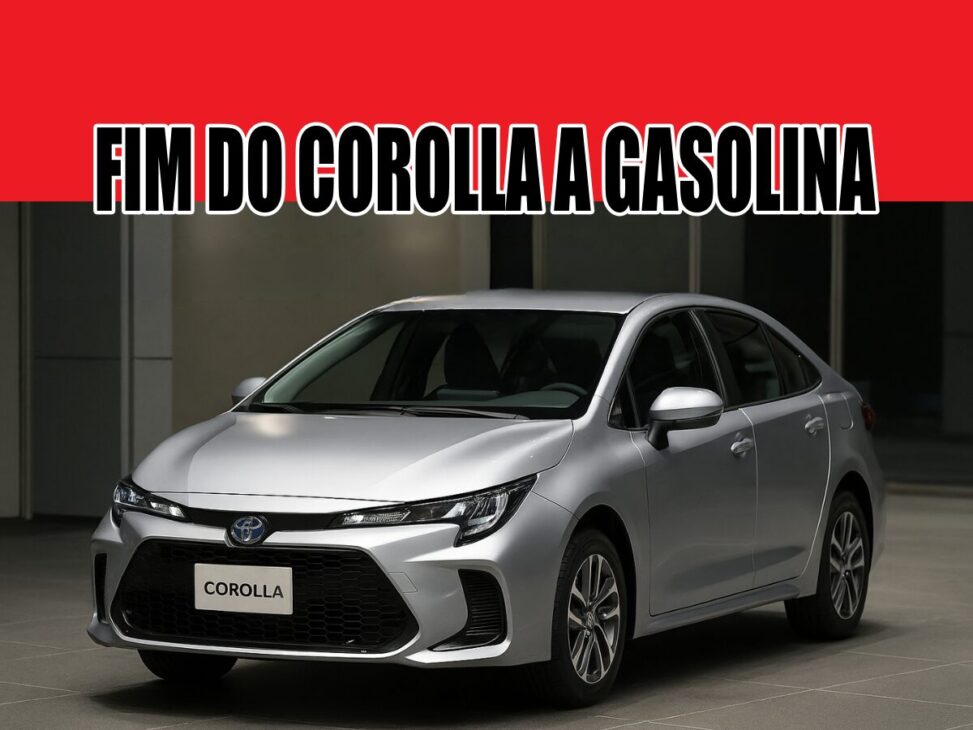 Fim do Corolla com motor a gasolina! Toyota surpreende e elimina todas ...