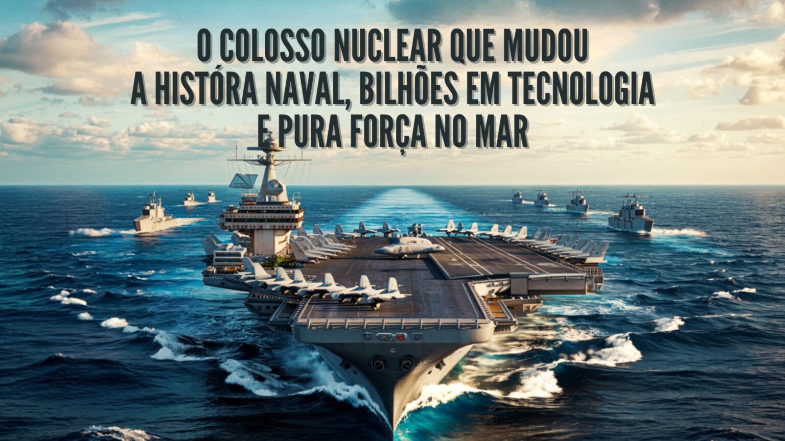 USS Enterprise (CVN-65): o primeiro porta-aviões nuclear da história ...