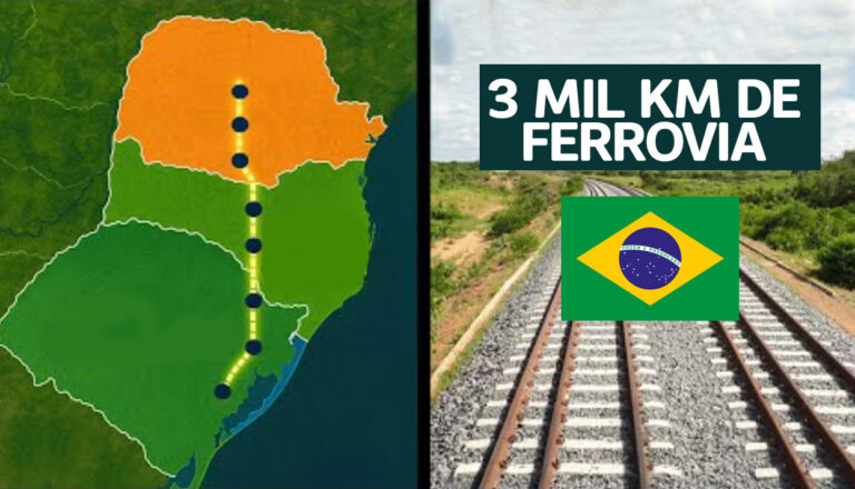 Vai começar a maior ampliação ferroviária que transformará o Brasil ...