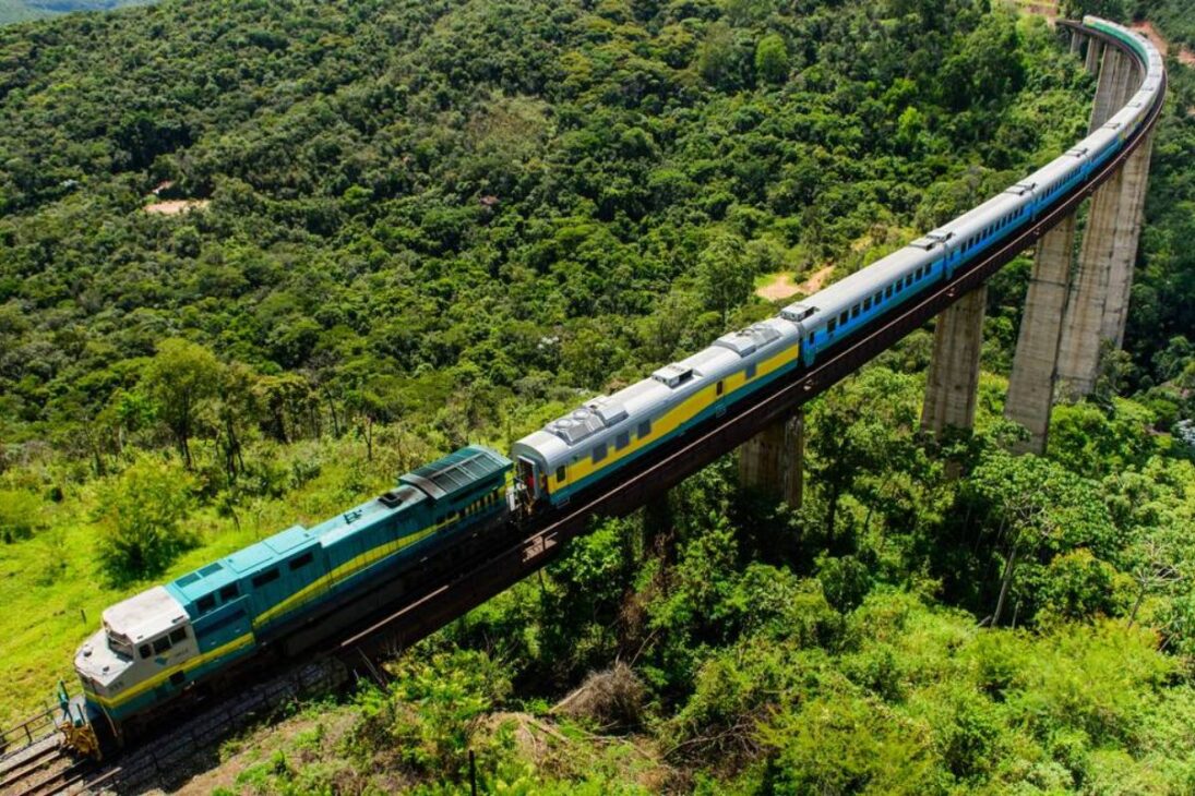 A grande viagem de trem no Brasil tem 16 horas, corta o Norte do país ...