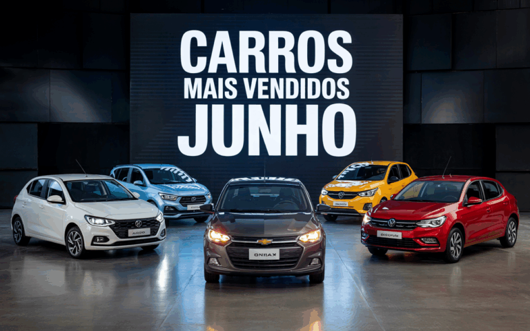carros mais vendidos do Brasil - CPG Click Petróleo e Gás