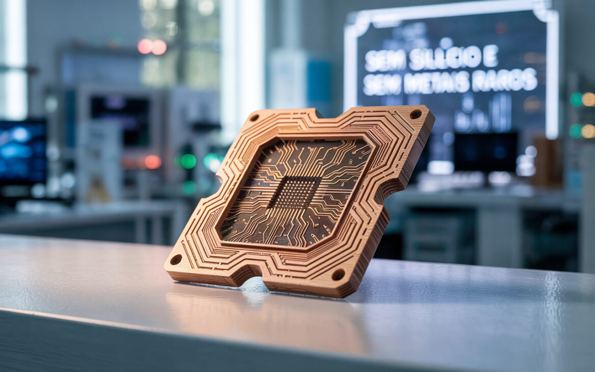 Sem silício e sem metais raros: novo chip de madeira promete ...
