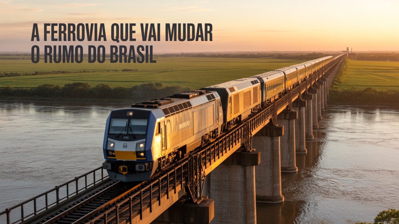 Primeira ferrovia estadual do Brasil entrega ponte de 460 metros e 12 ...