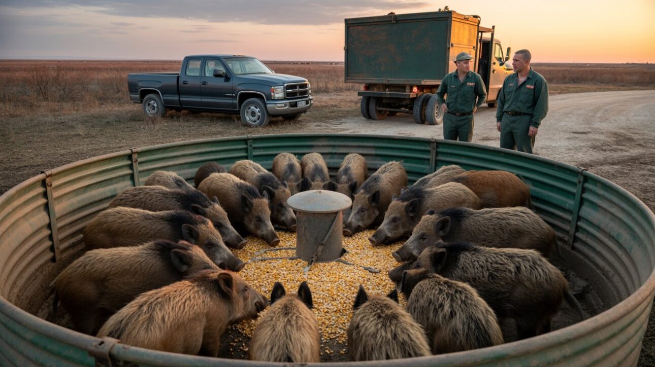 Sem caça e sem violência: este método permite que agricultores capturem ...