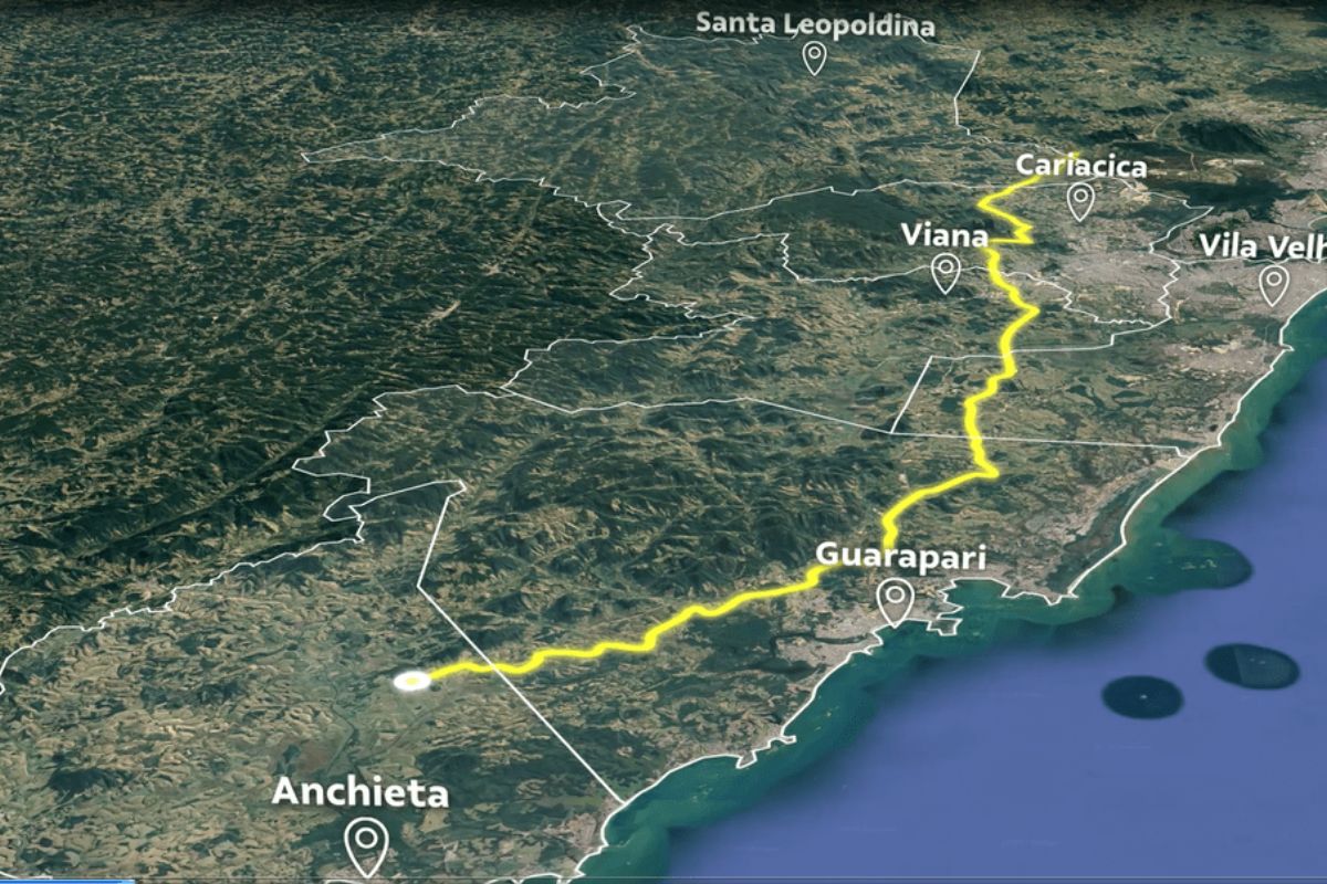 A nova ferrovia brasileira terá 80 km de extensão, investimento de R$ 6 ...