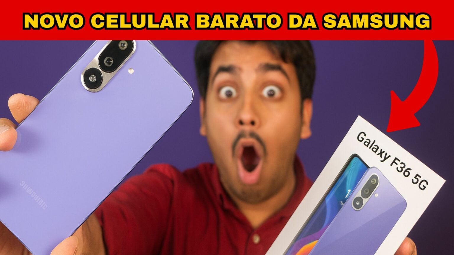 Galaxy F36 5G é o novo celular barato da Samsung com tela AMOLED ...