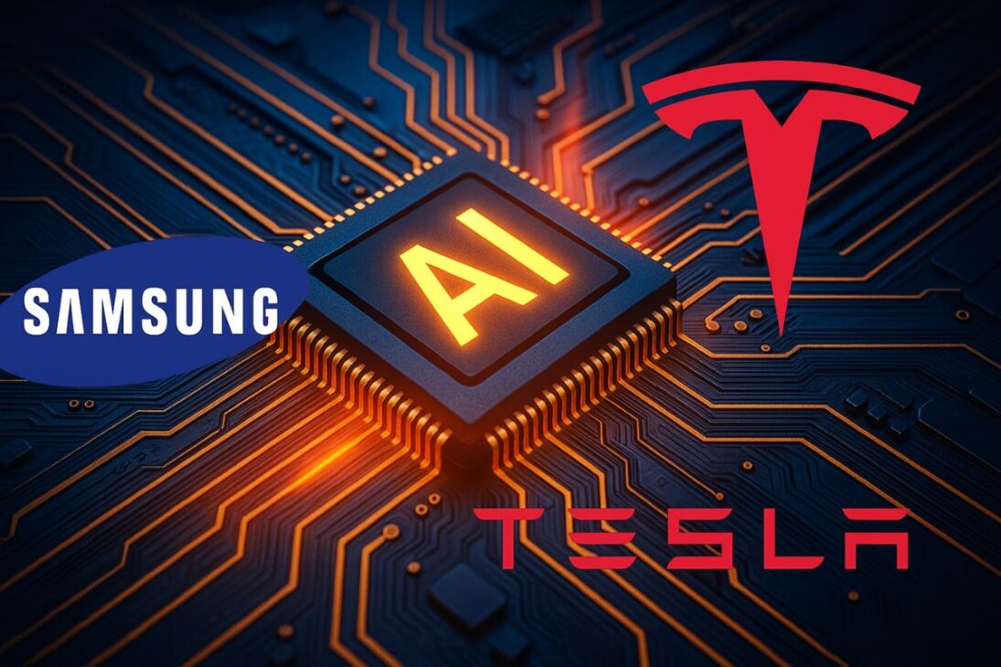 Samsung e Tesla fecham acordo bilionário para fabricação de chips de IA ...