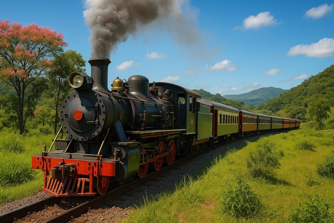 Viagem de trem no Brasil tem 13 horas, cruza rios, montanhas, liga dois ...