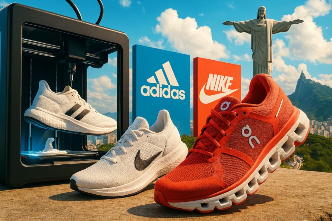 Marca ON desafia Nike e Adidas com tecnologia que produz tênis em 3 ...