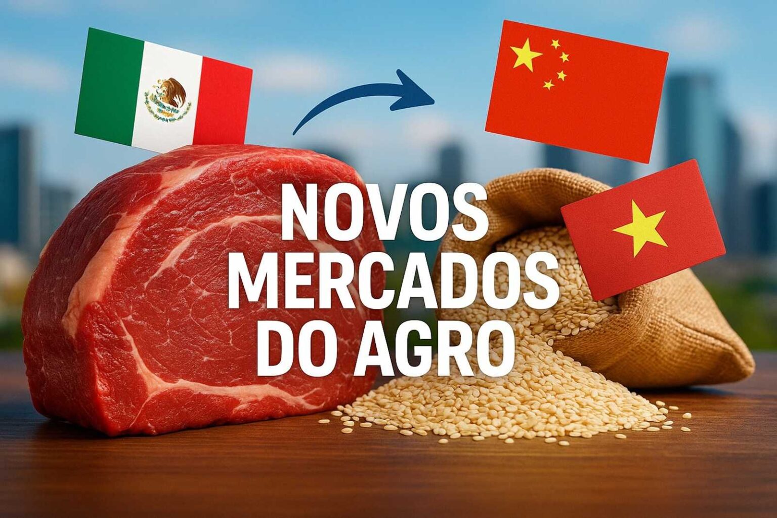 Top 3 mercados do agro: carne bovina para México e Vietnã e gergelim ...