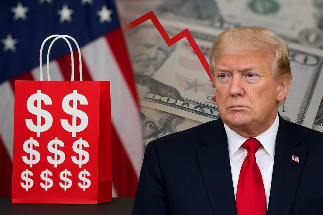 Sob o tarifaço de Trump, os EUA enfrentam preços em alta, dólar ...