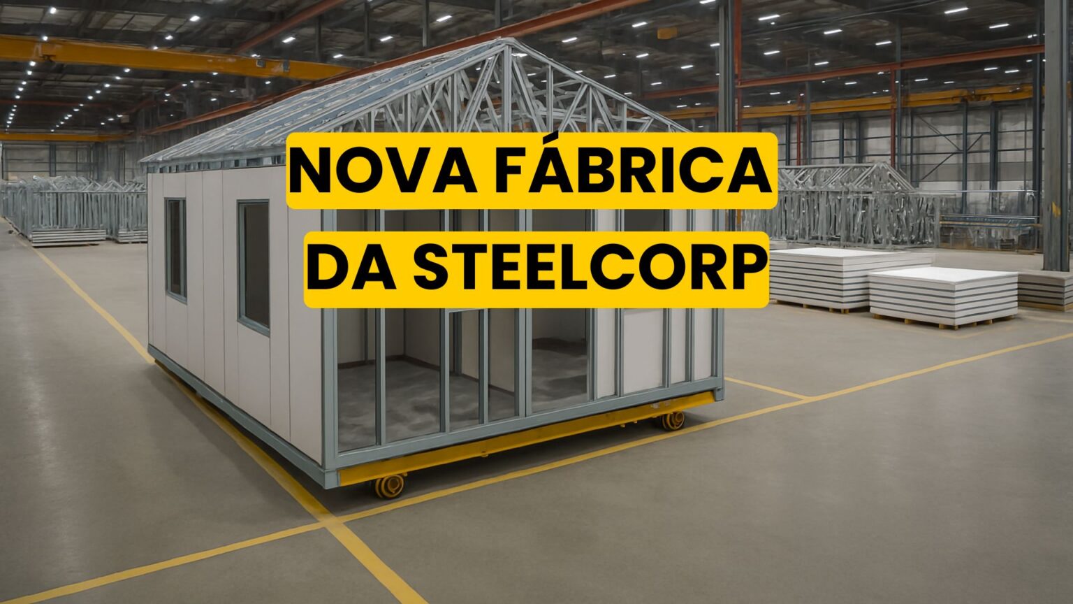 Nova fábrica que produz 37 casas por dia: conheça a nova unidade da ...