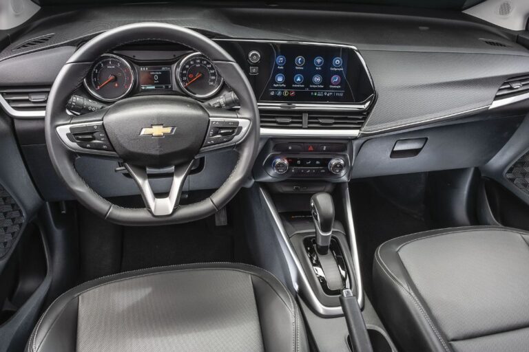 Nova Chevrolet Montana Premier 2026 1.2 Turbo chega com painel 100% ...