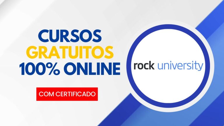 Faça um curso gratuito 100% online e com certificado garantido: Rock ...