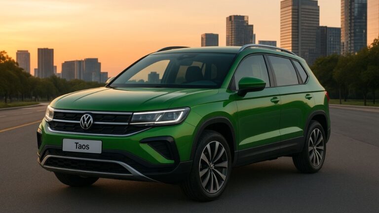 VW Taos 2026 chega ao Brasil com visual renovado e estreia até novembro ...