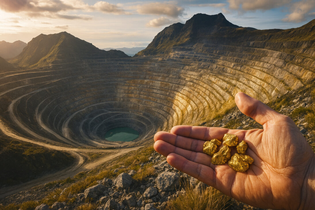 The world's largest gold mine is impressive in its scale: 10 hectares ...
