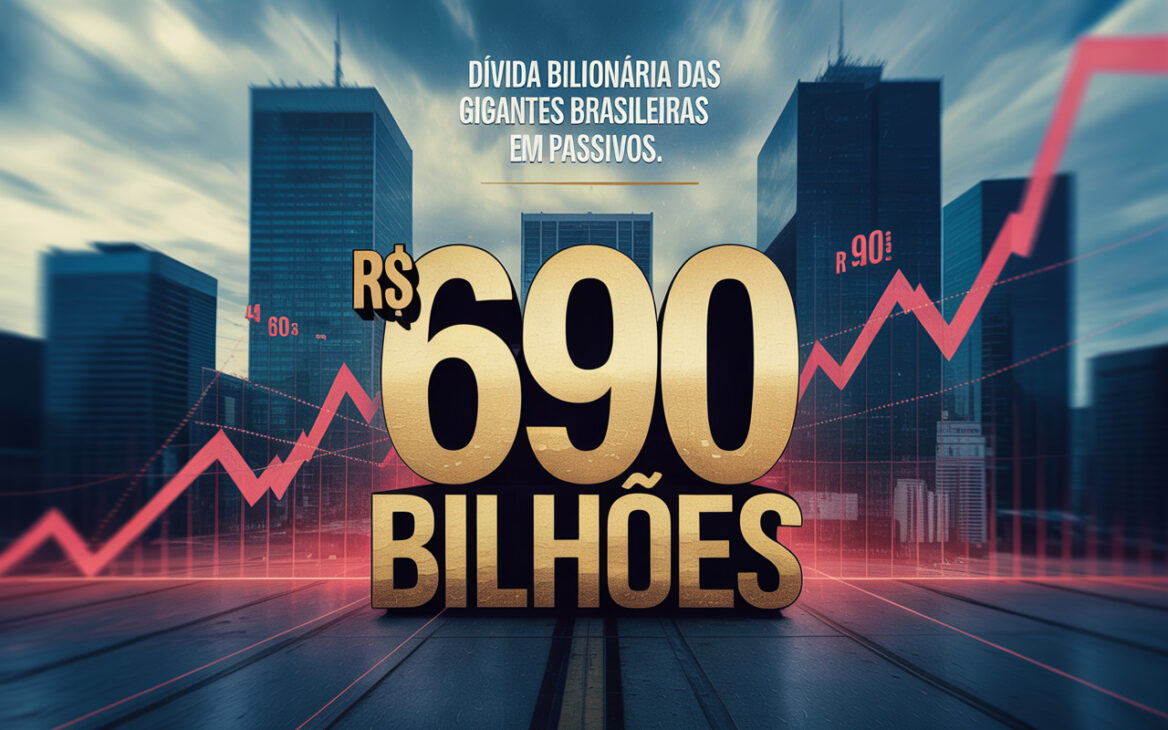 As cinco empresas mais endividadas do Brasil somam R$ 690 bilhões em ...