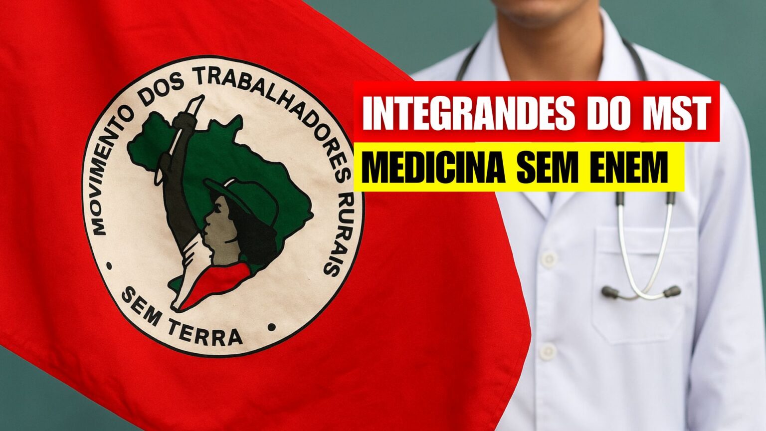 Membros do MST poderão fazer medicina em universidade federal sem ...