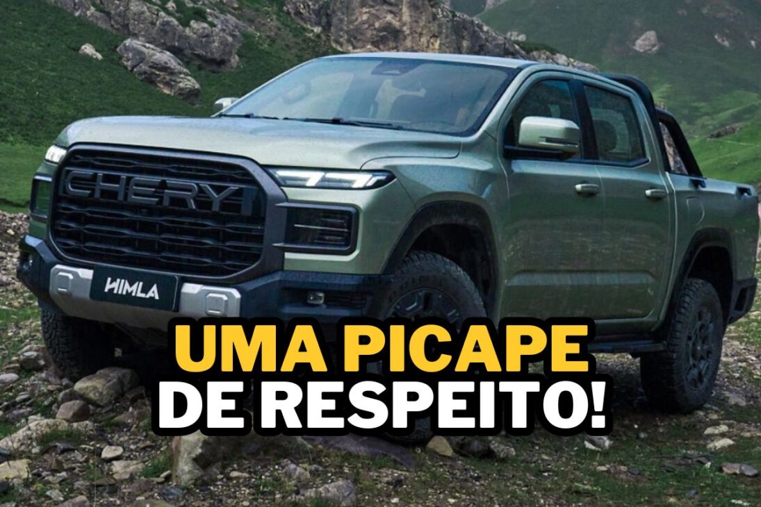Nova Chery Himla 2.3 turbo diesel aparece na China com LED, câmeras 360 ...