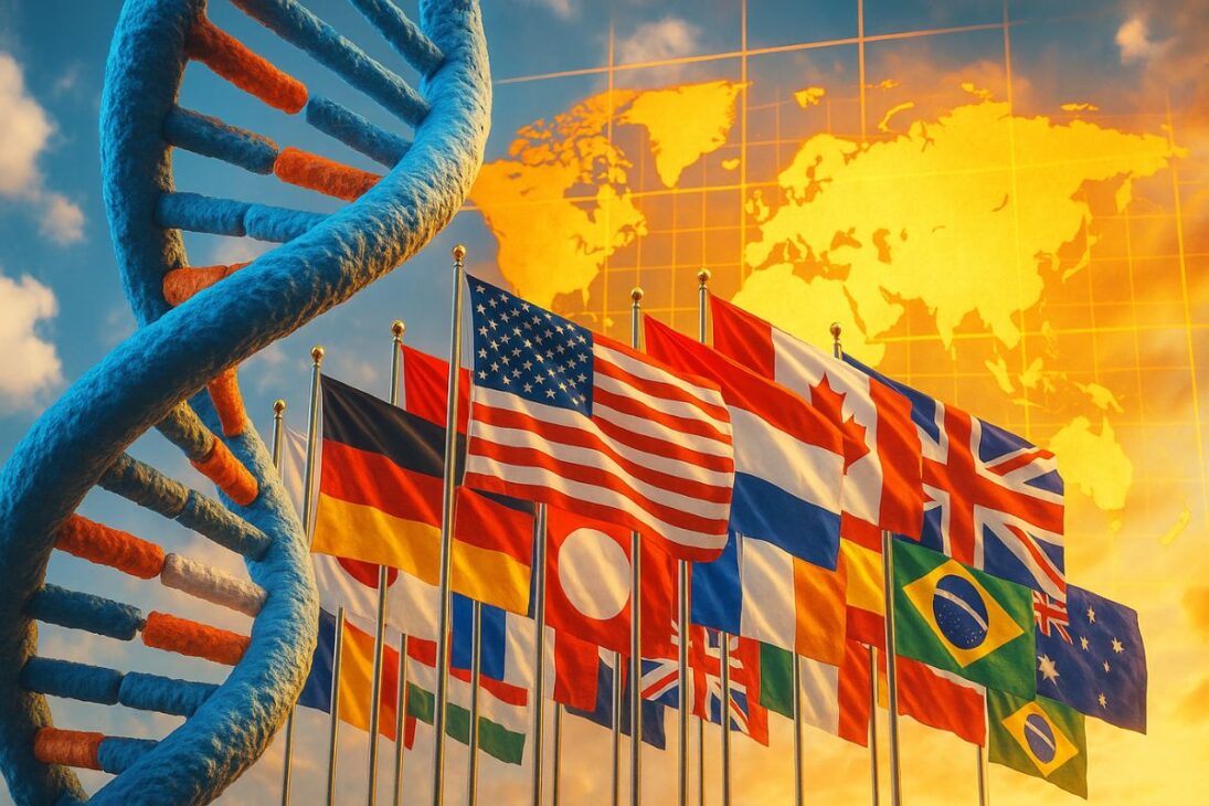 Uma colaboração de 13 anos e 18 países que mapeou os 3,2 bilhões de ...