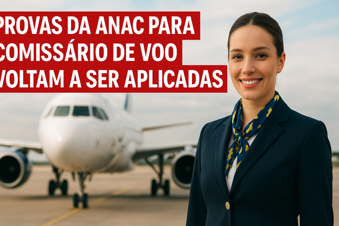 Provas da ANAC para comissário de voo voltam a ser aplicadas e ...