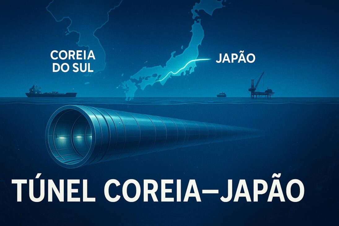 O túnel submarino mais ambicioso do planeta: projeto de até 135 km sob ...