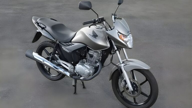 A moto 150 mais econômica que a Honda já vendeu no Brasil: CG 150 Titan ...