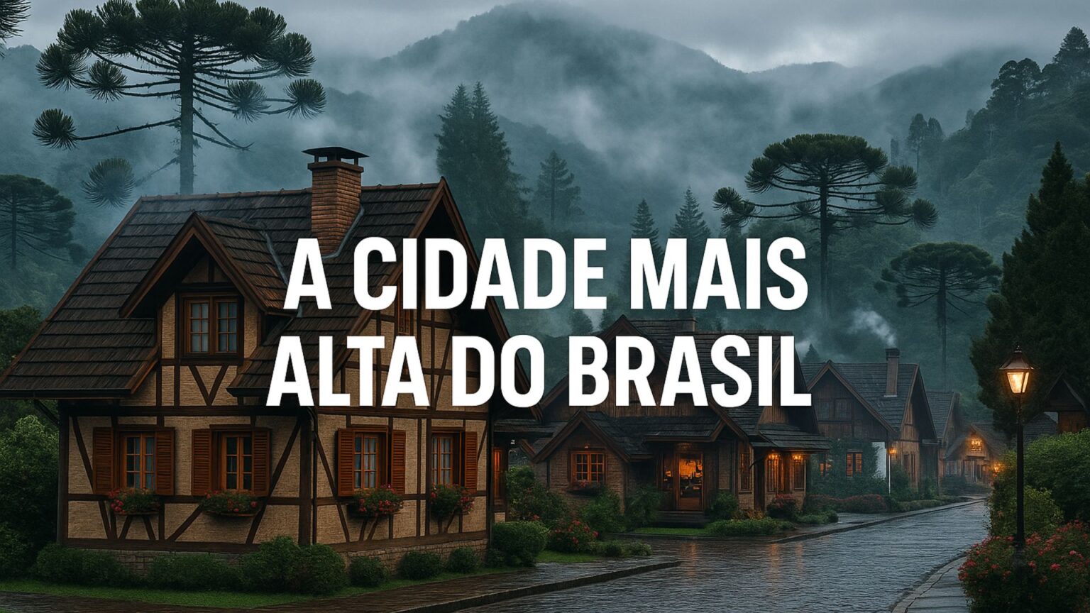 Suíça brasileira é a cidade mais alta do Brasil, com 1.628 metros de ...